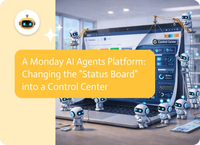 A Monday AI Agents Platform: Changing the "Status Board" into a Control ...