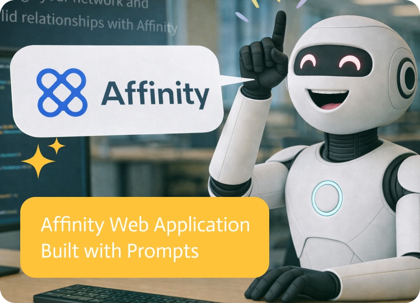 Affinity Web Application Built With Prompts - Noca